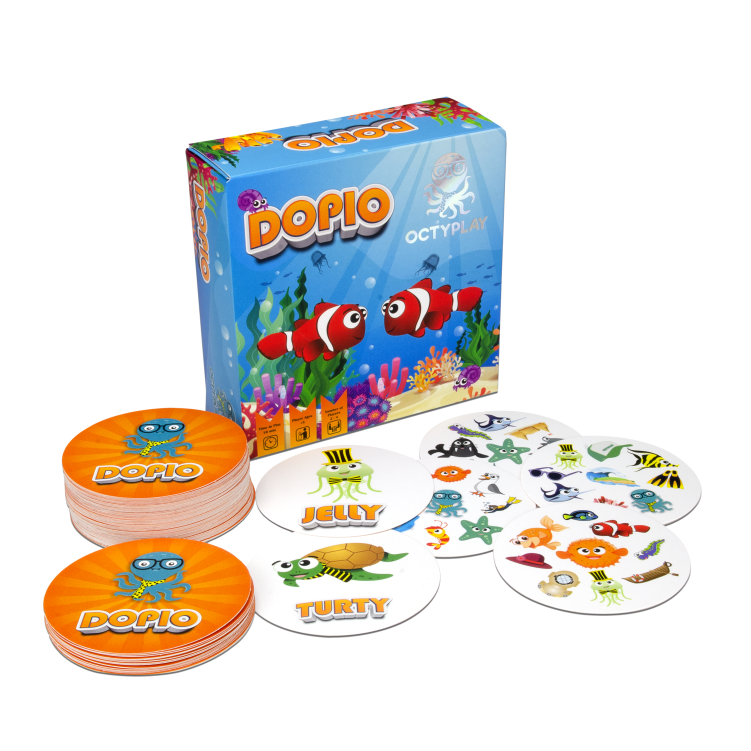 Dopio | Joc de carti care dezvolta inteligenta